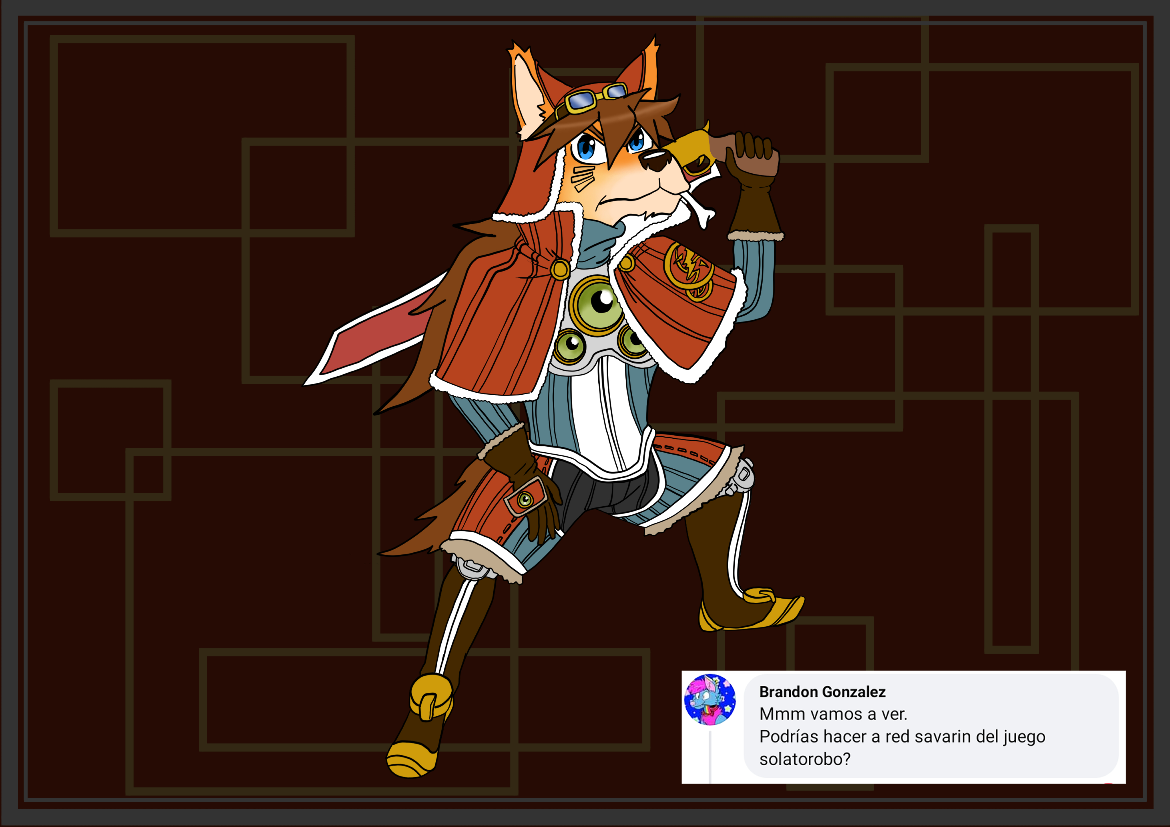 red savarin de solatorobo by colmilloblancogcs