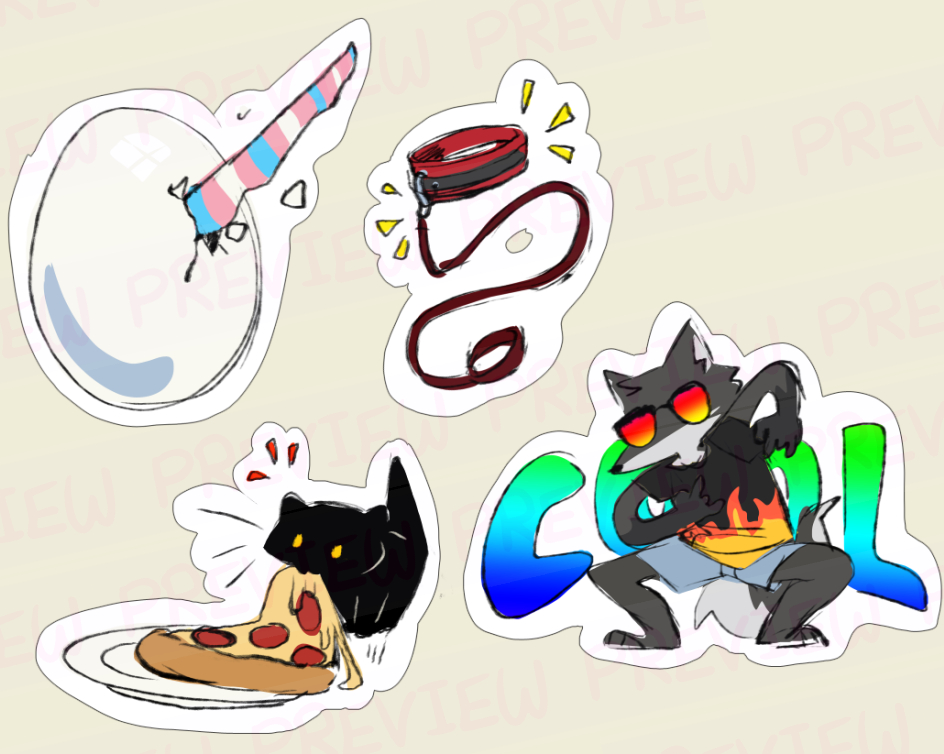 More sticker ideas by Saucy