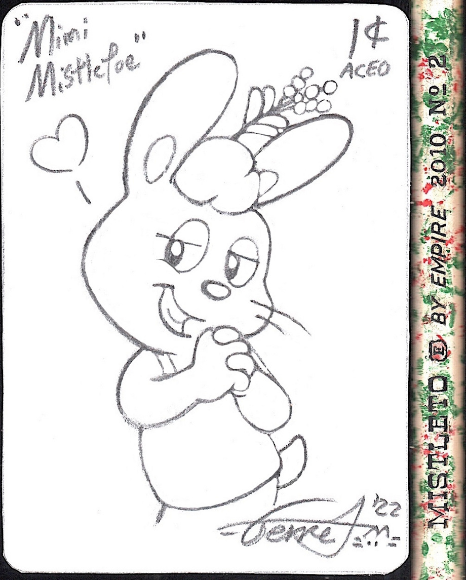 Mistletoe Mimi by IceAgeChippies