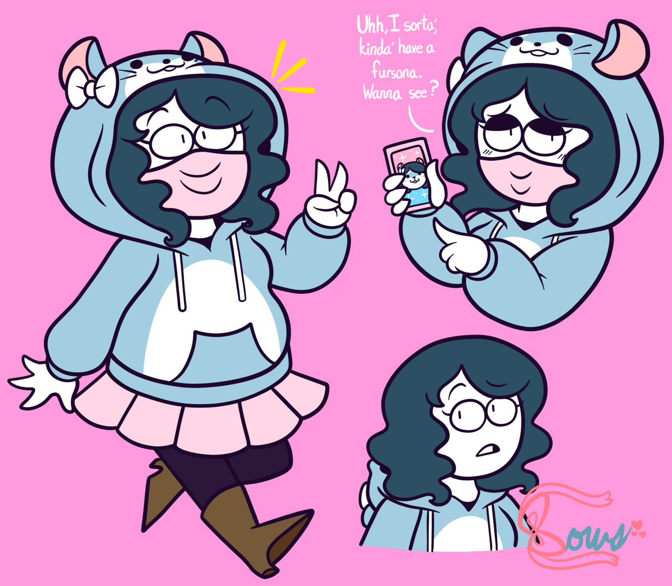 Spooky Month OC Doodles by Bowsaremyfriends