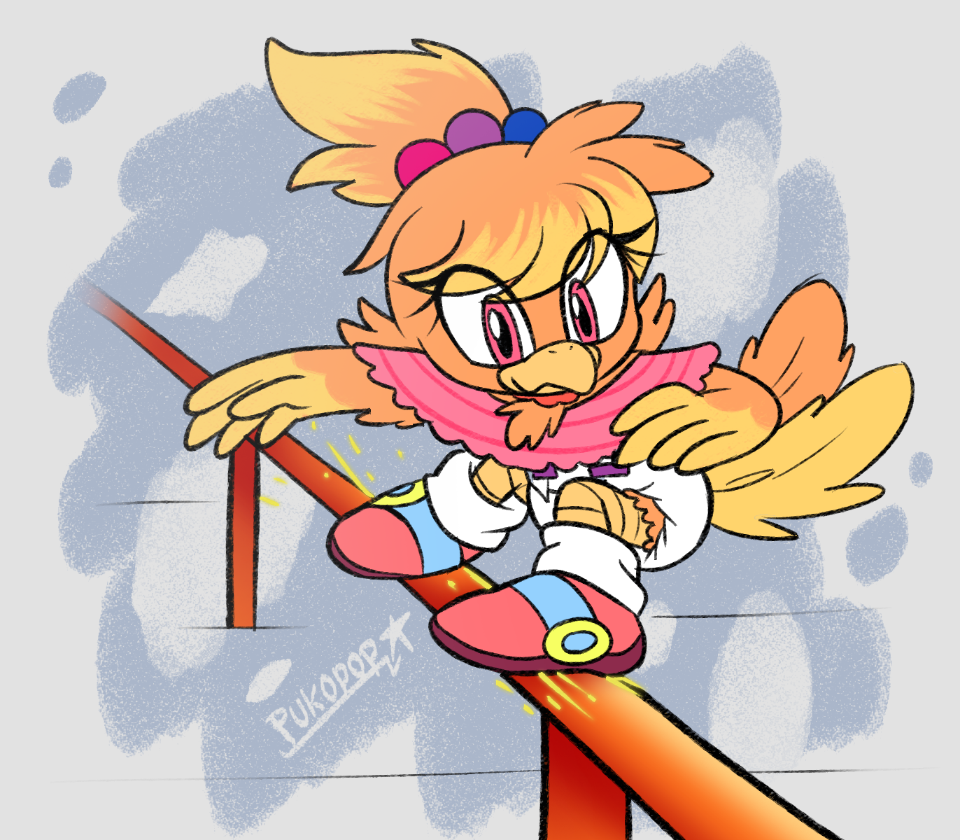 Rail Chick -By Pukopop- by DanielMania123