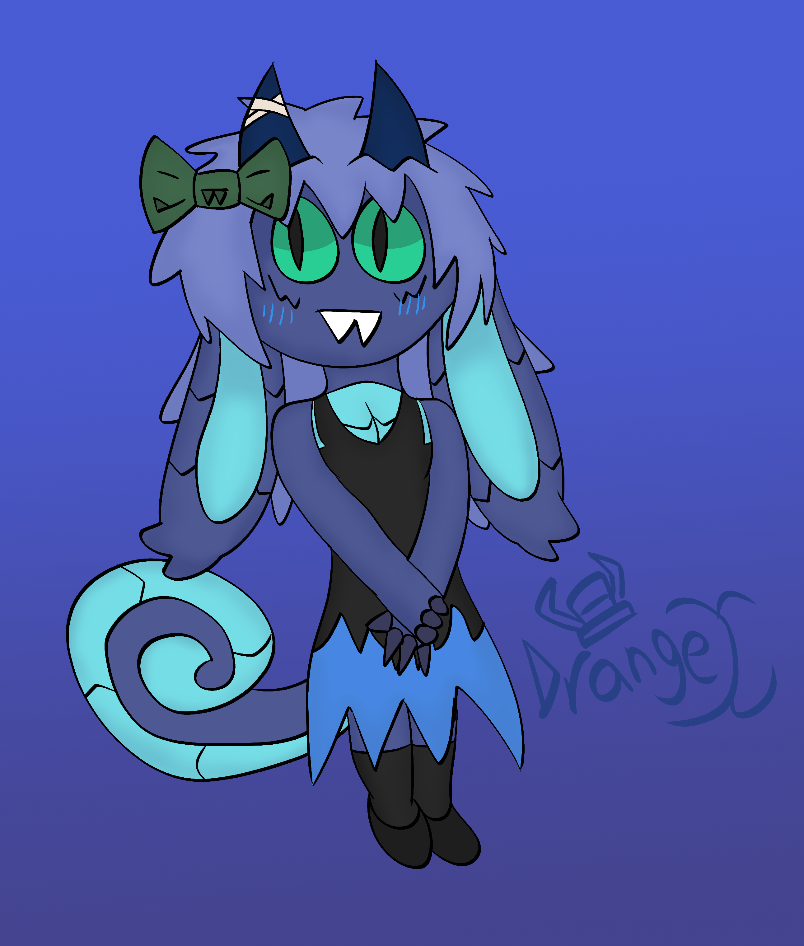 Pretty Dress by DrangeI