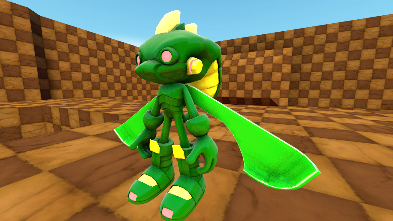 Knuckles Treasure Love Beta: Shade Wild Ending by galestar01