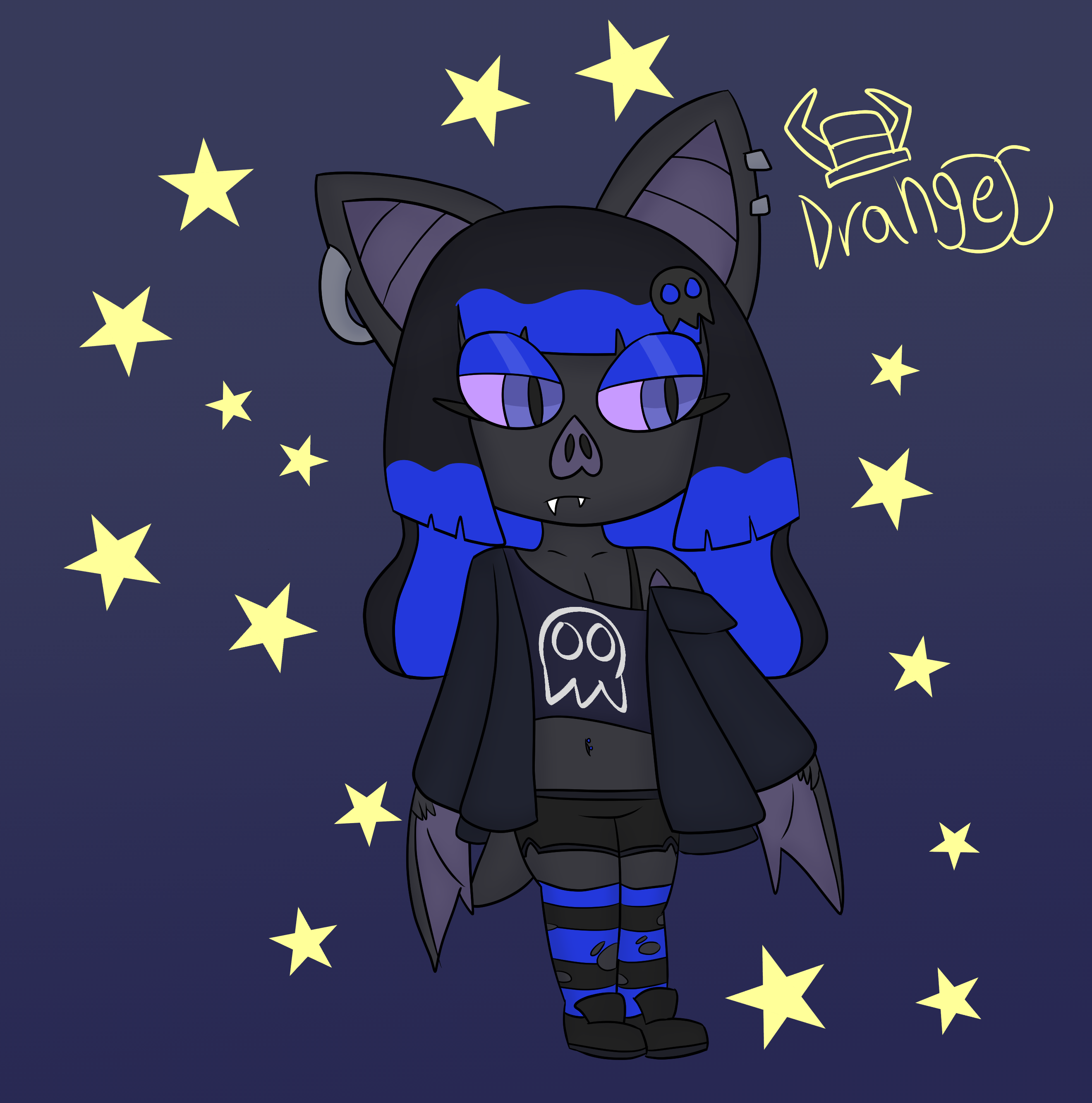 Midnight jacket by DrangeI