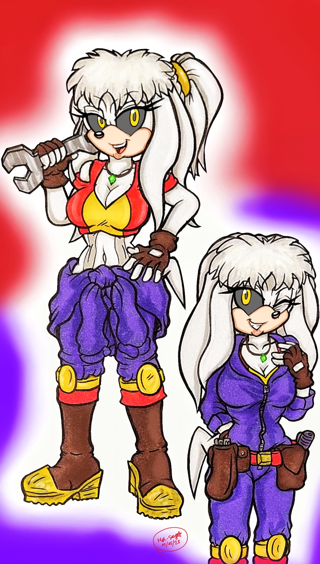 Commission- Ruby Redesign by MelSky