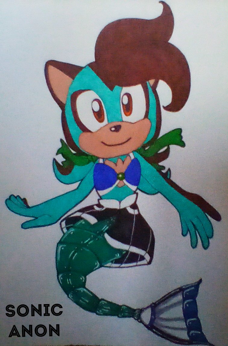 Emily The Merhog (Mer-May) by SonicAnon