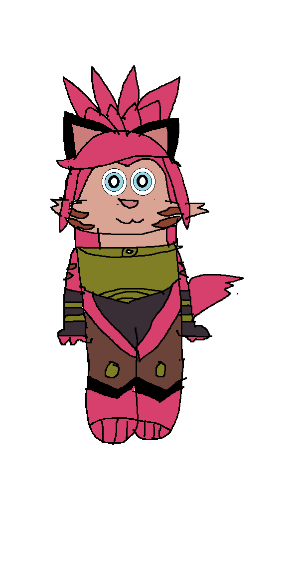 Ruby Kitti As A Mobian Cat by jeremycrimson