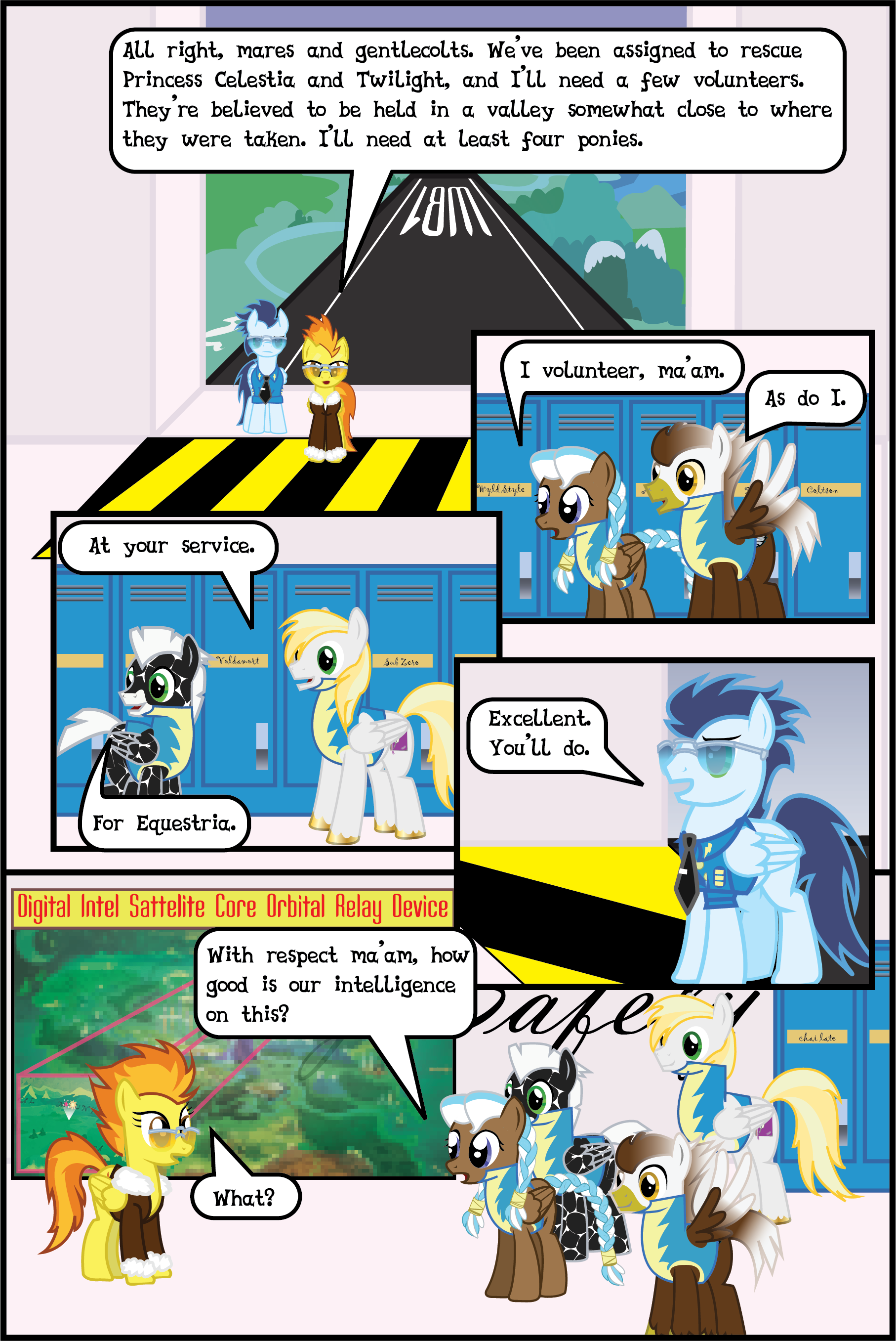 MLP: Eclipse [Pheagle Cameos] by PheagleAdler