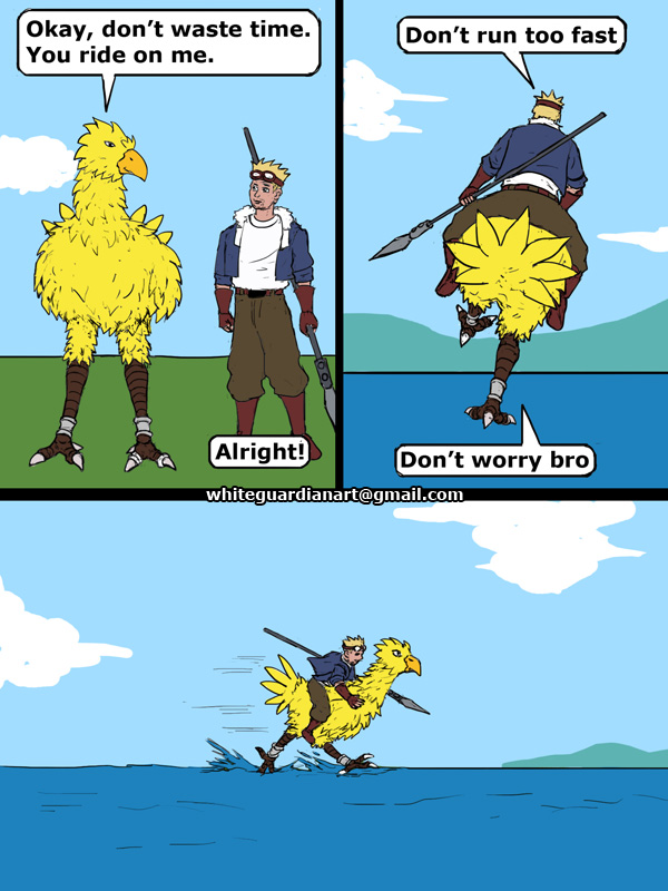 Crossing the Sea Comic page 10 End by WhiteGuardian