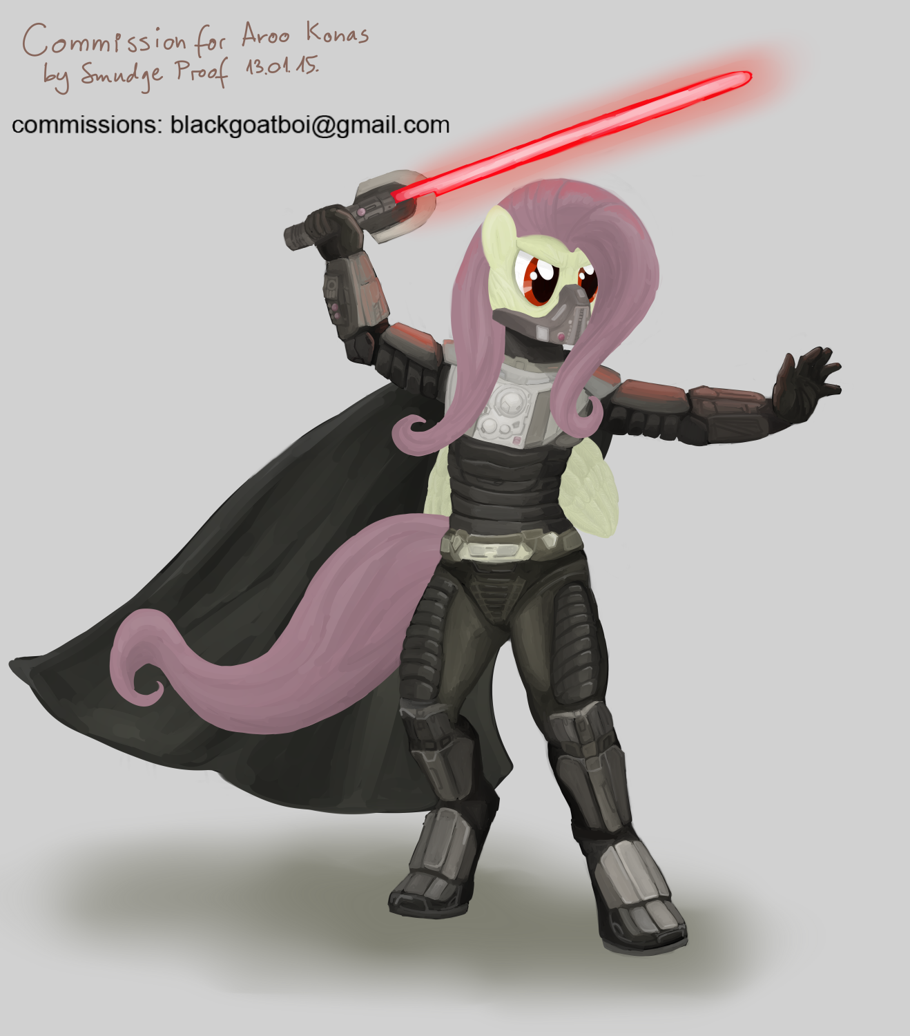 Darth Fluttershy by SmudgeProof
