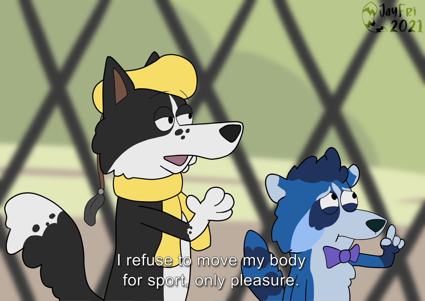 I refuse to move my body by blaya