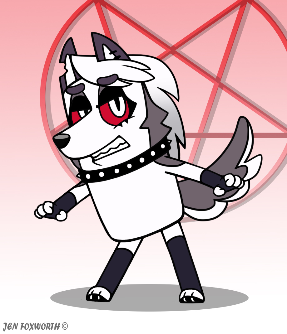 Bluey Loona by jenfoxworth