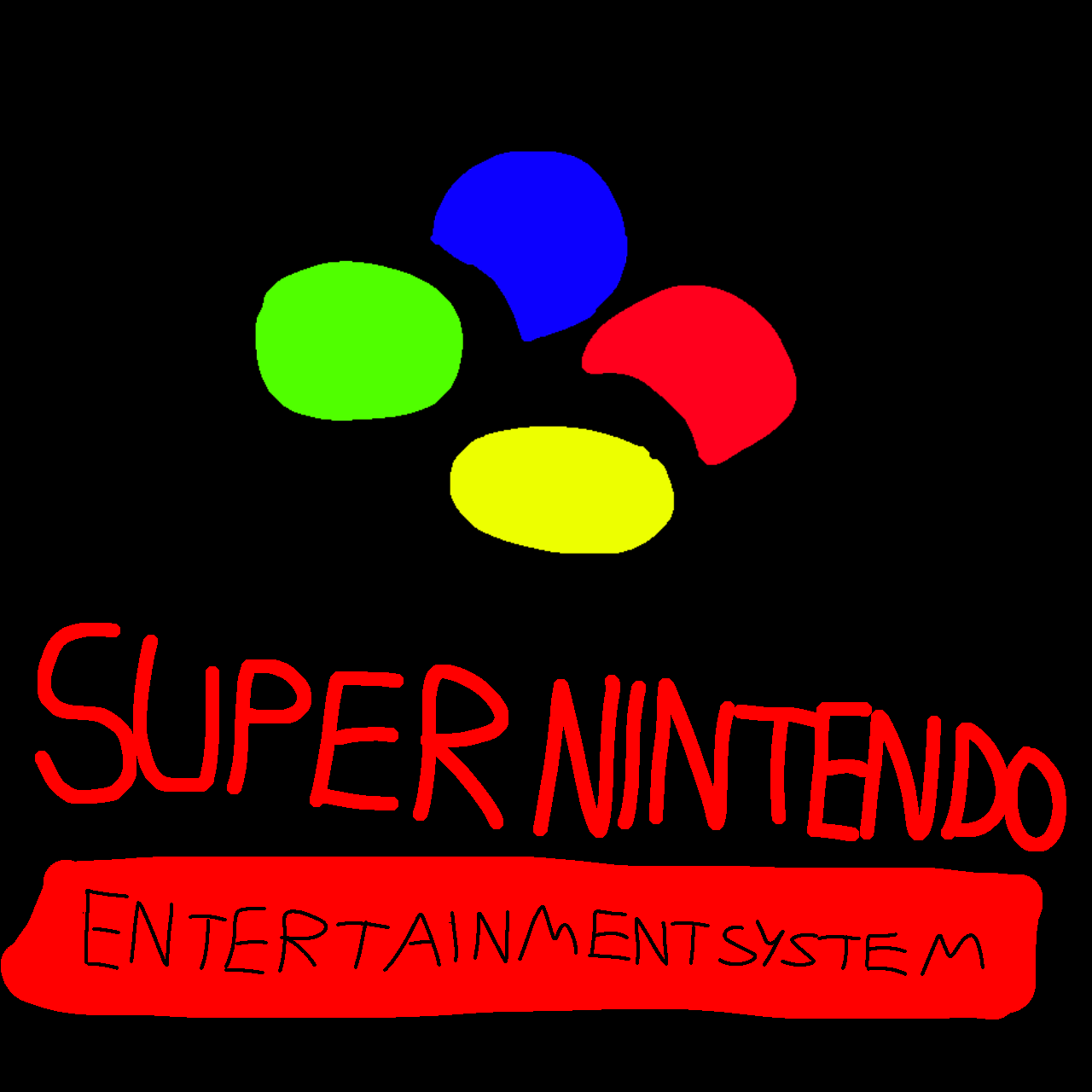 Super Nintendo Entertainment System logo by frogtable125
