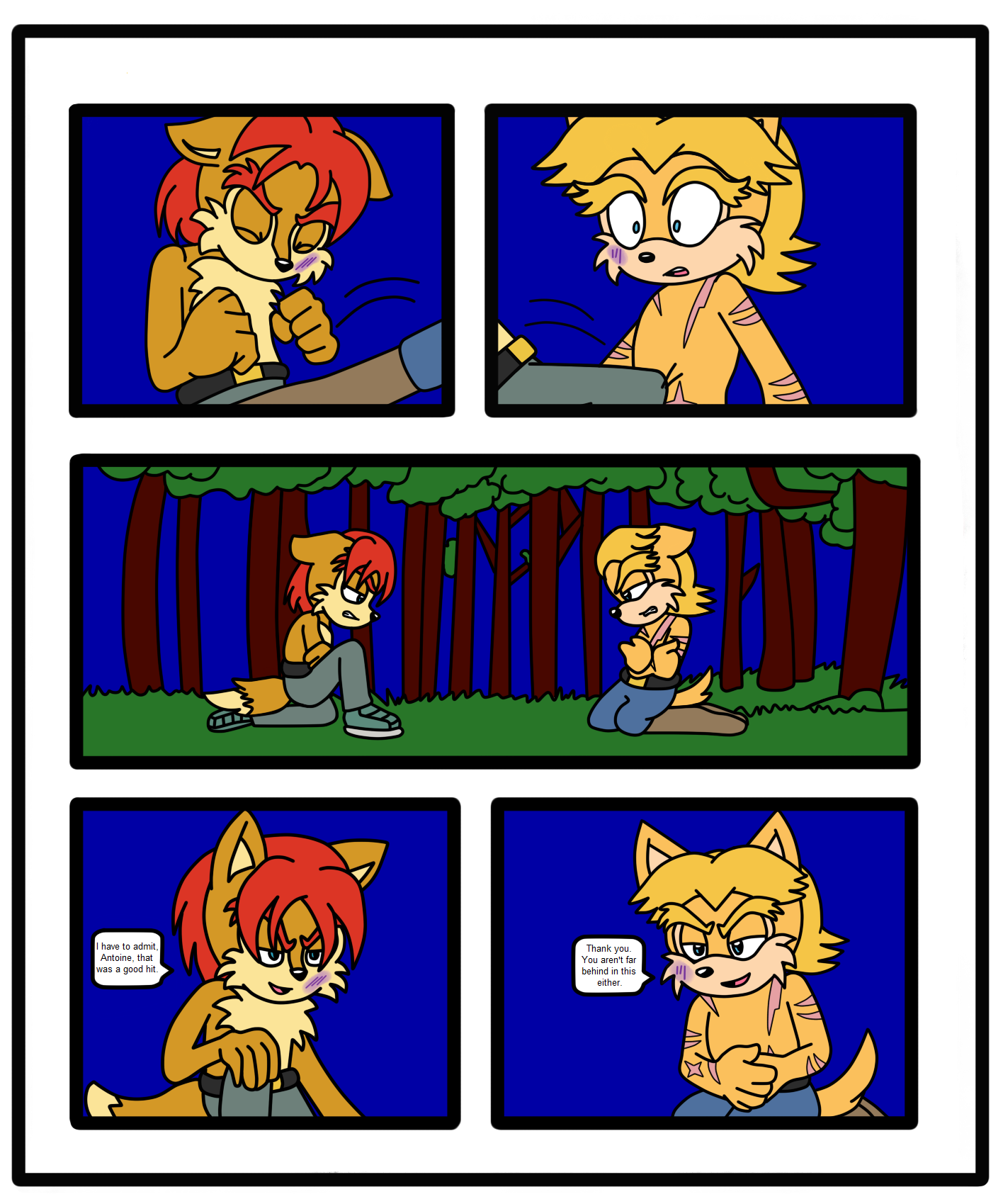 Forming a Family (An Antoine x Sally Comic) Pg. 13 by ameth18