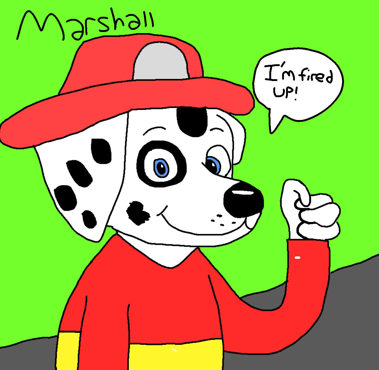 marshall pup by frogtable125