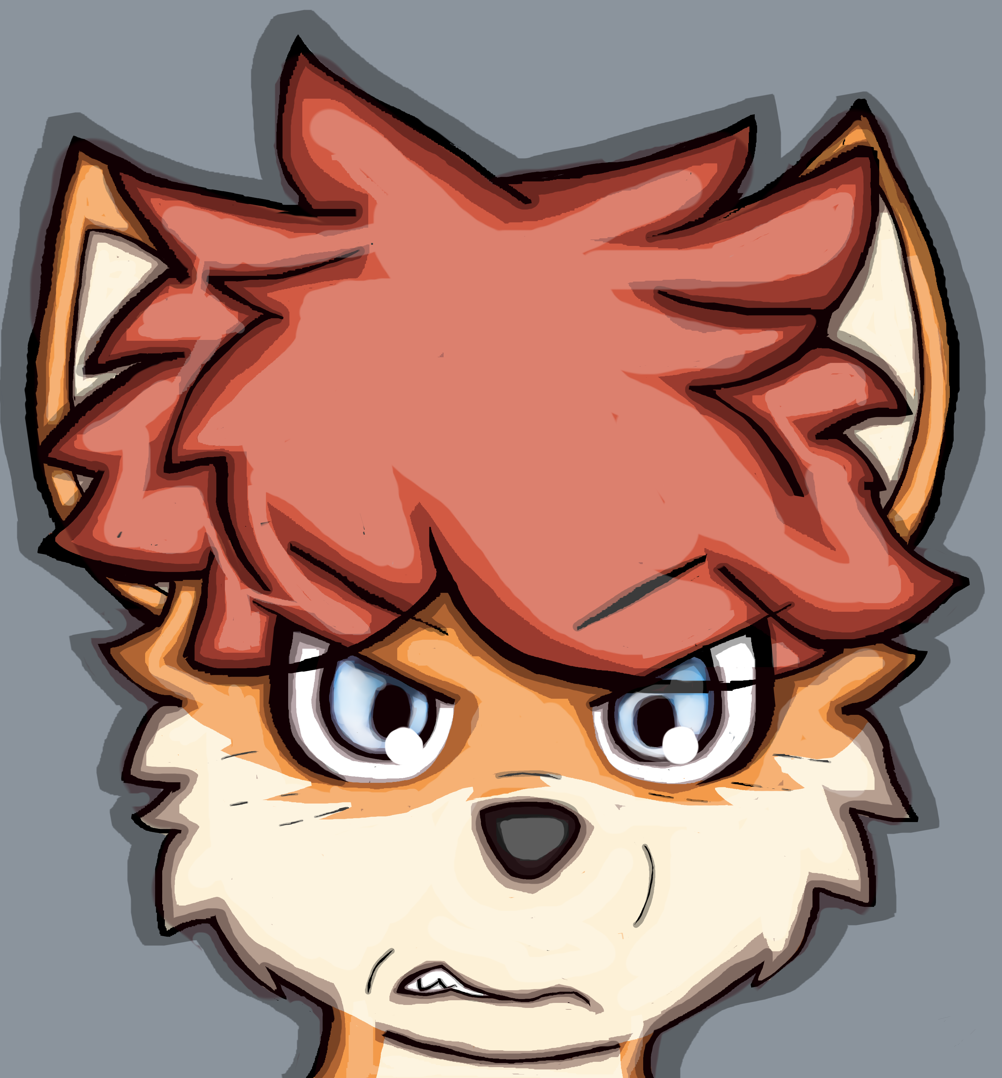 Angry boy by CookieFoxBrandon