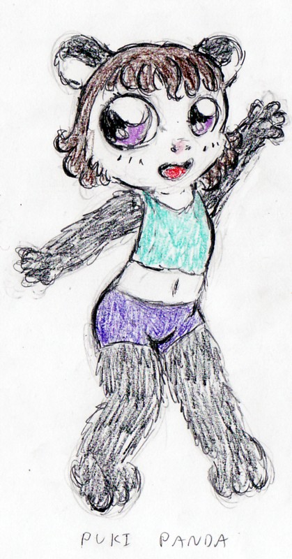 Furfriend Reference: Giant Pandas by PrinceKaro