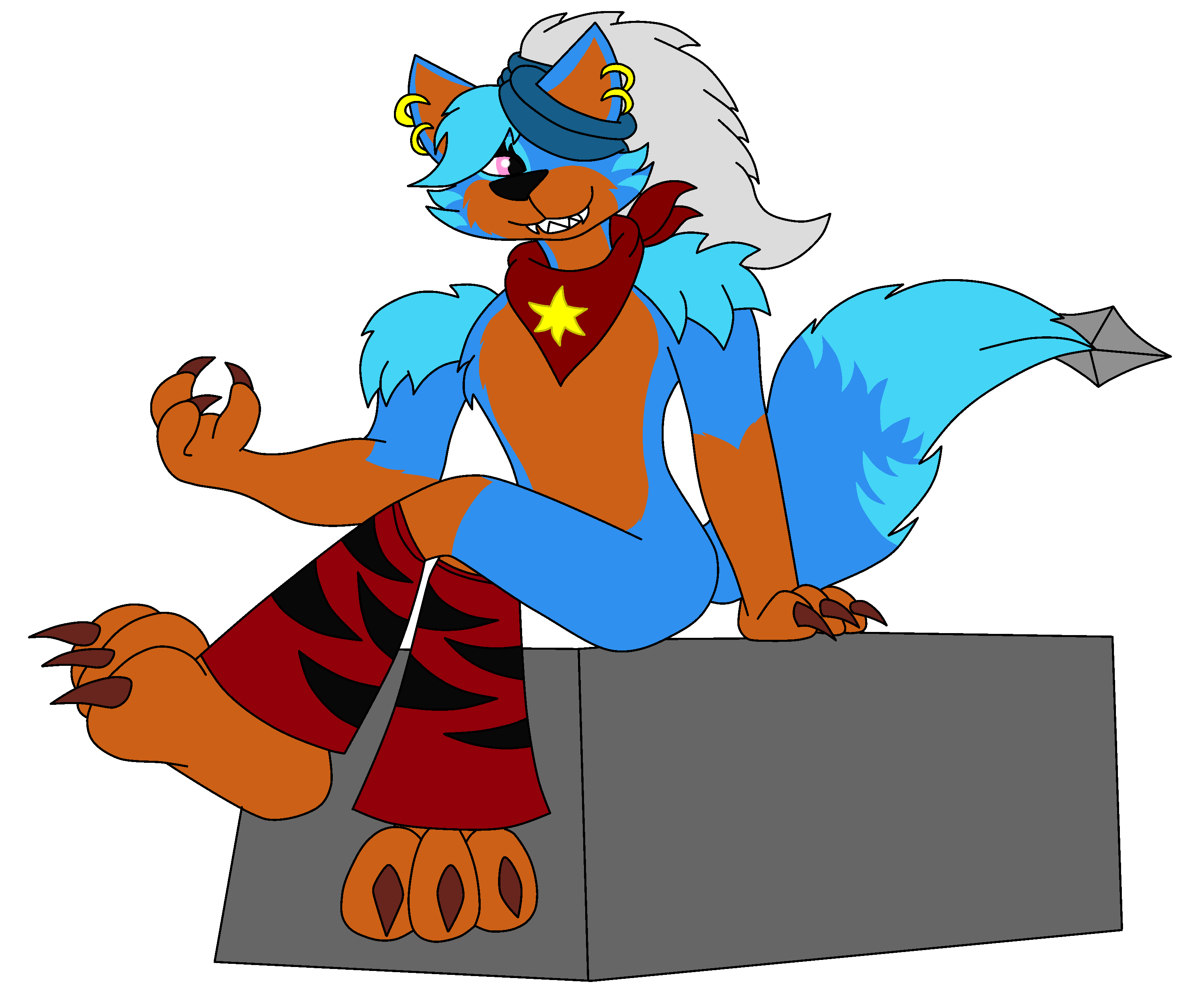 GlamRock Cluster "Clusty" The Fox [TrueTeleBugsFan468] by ...