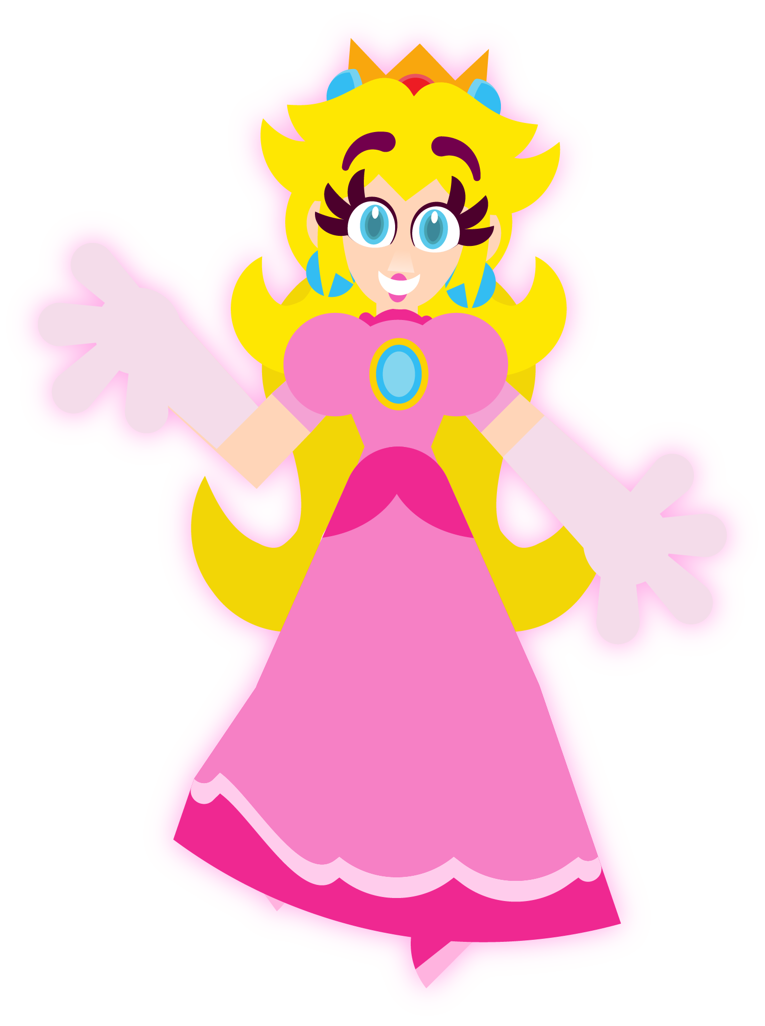 Peaches, The Damsel We know in distress! We love you! by RachiRodeHills