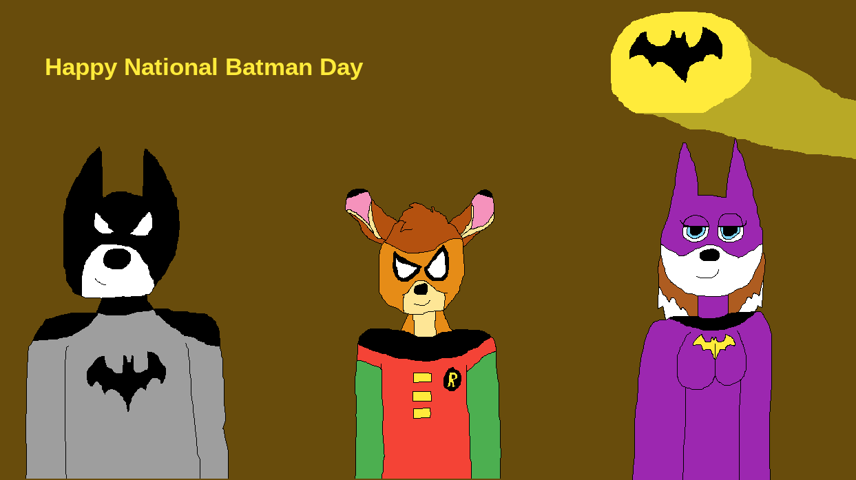 Happy National Batman Day by sebashton