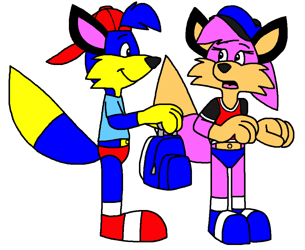 Alex and Becky by ToonlandianFox2002