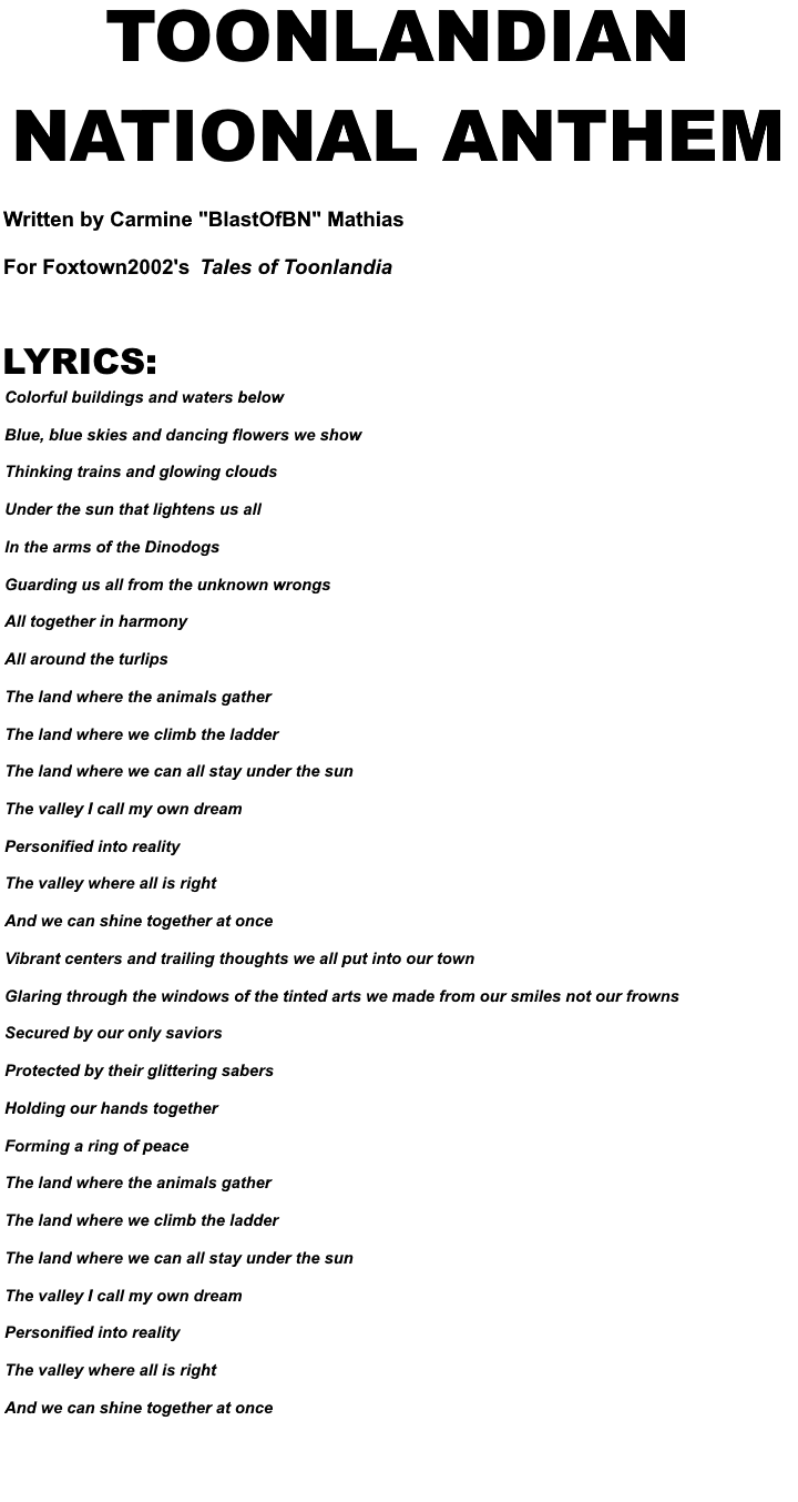 Toonlandia by ToonlandianFox2002