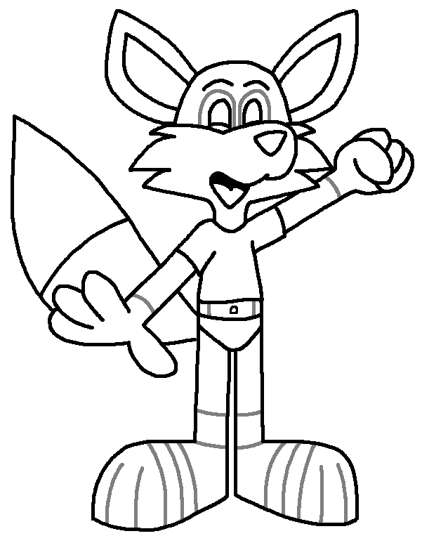 Fox Bases by CartoonFoxArt2002