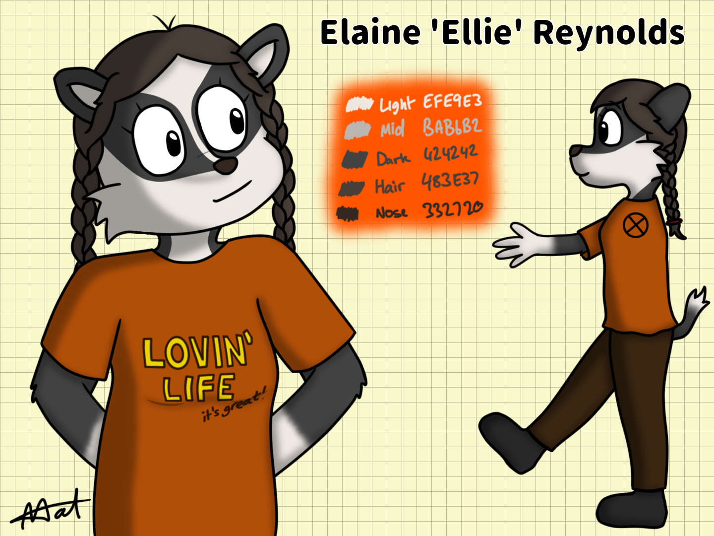 Character Sheet Elaine Ellie Reynolds By Matathesis