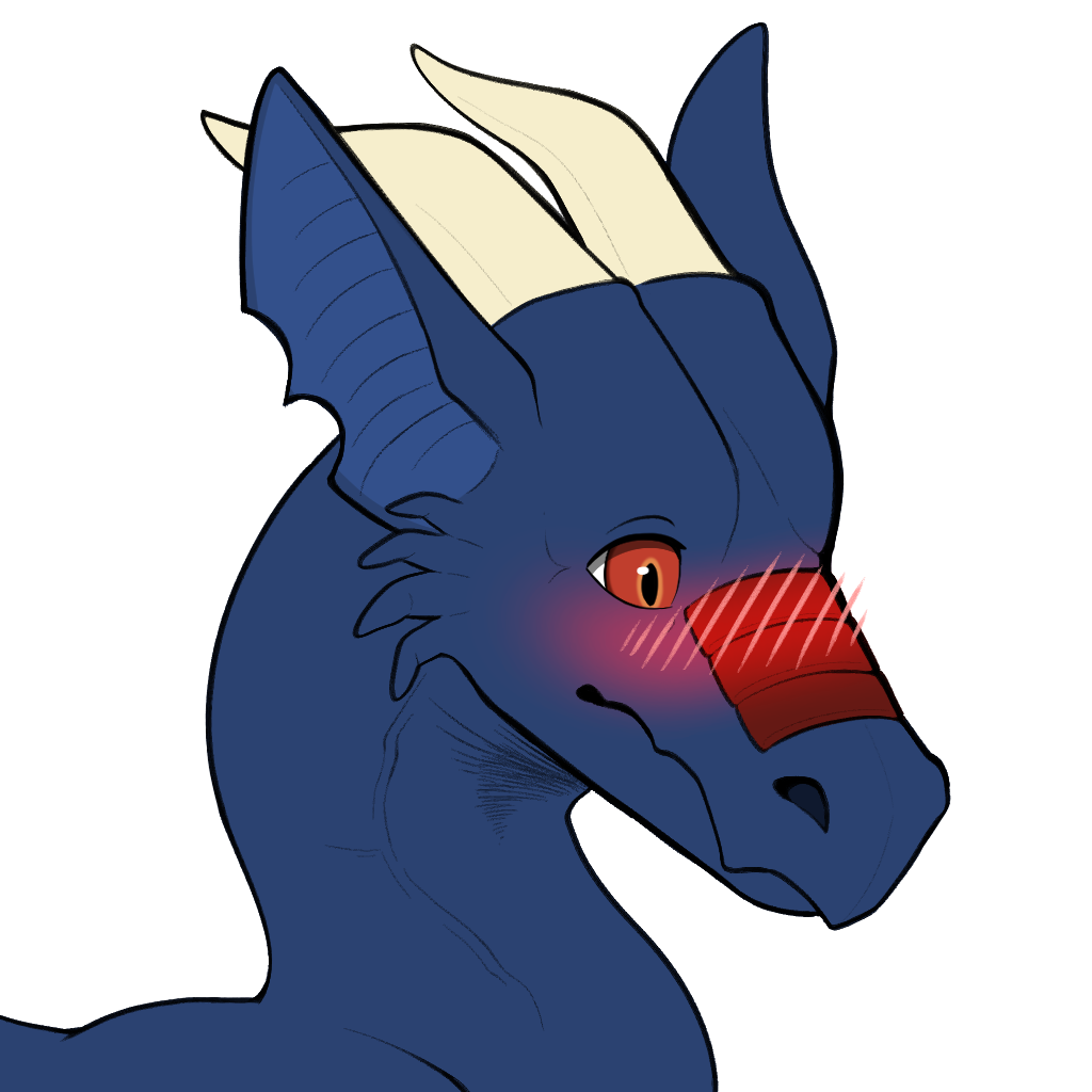 Blushy noodle by PaperWings