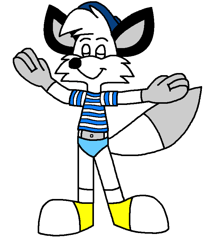 FoxTown Kids in Ballet Pose by ToonlandianFox2002