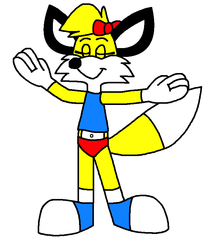 FoxTown Kids in Ballet Pose by ToonlandianFox2002