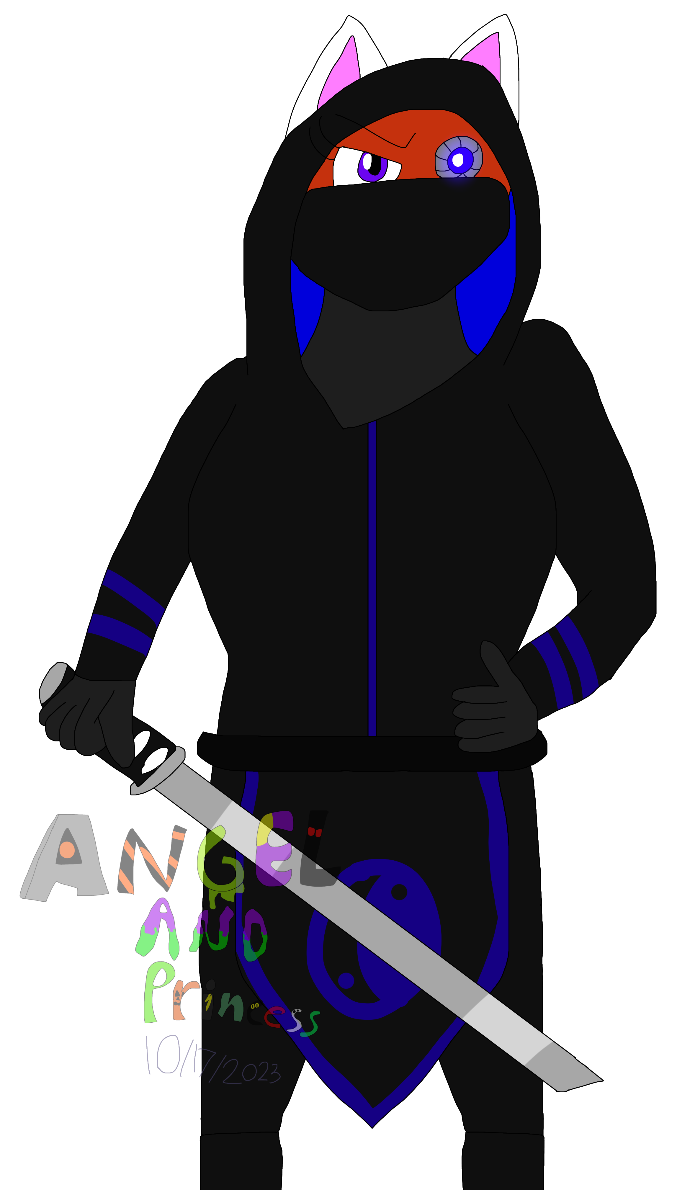 Halloween: Pepper as a Ninja by PrincessTheWolf