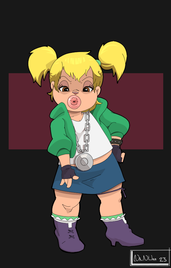 Eleanor colored by nanuna