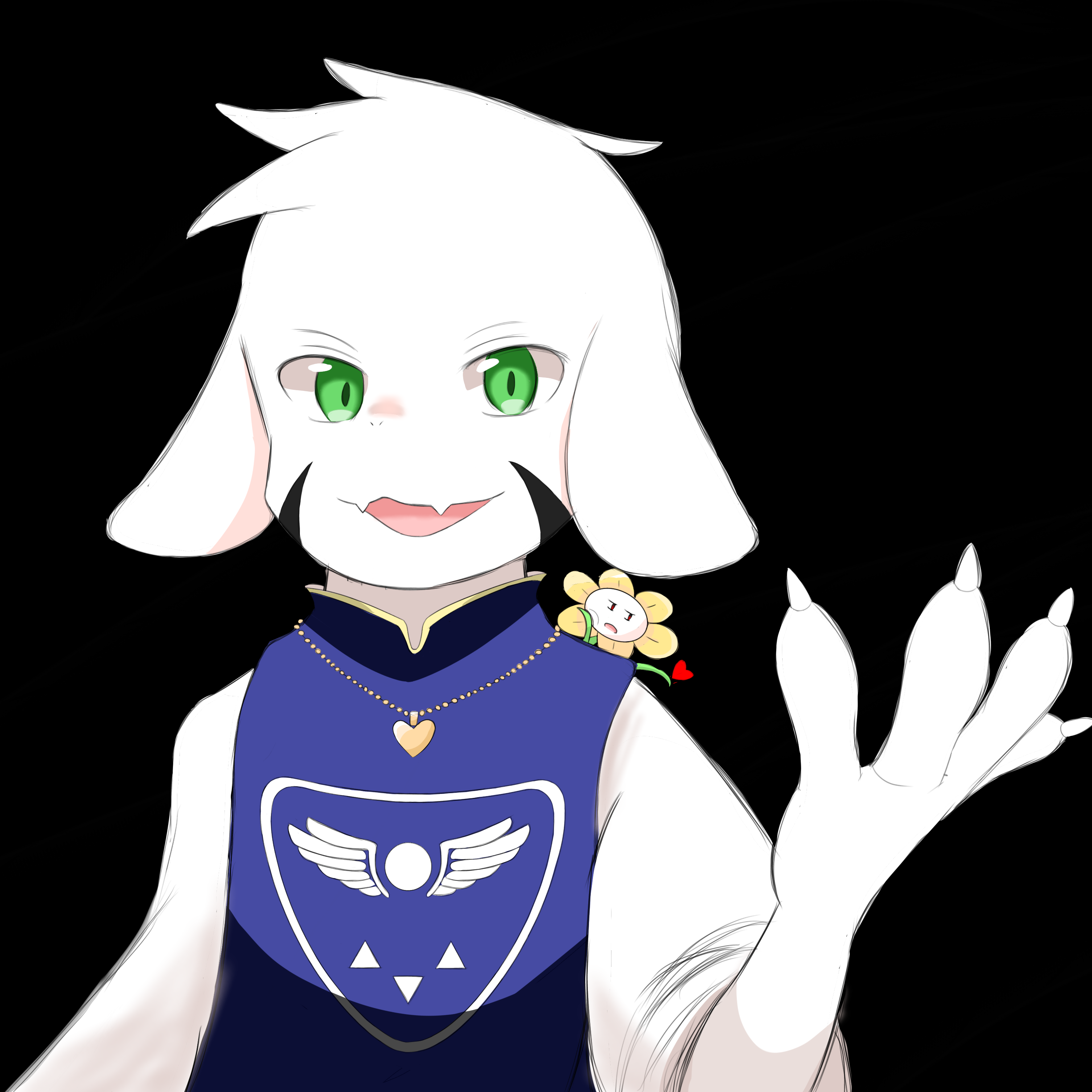 asriel by KasensLove