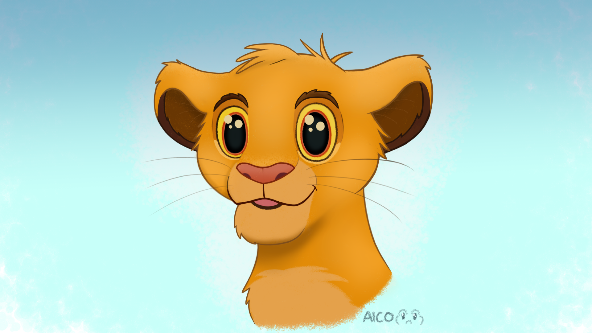 Lil' Simba by AlcosaurusRex