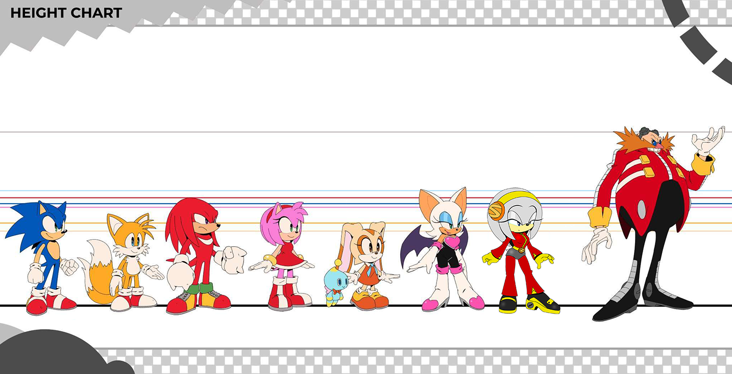 Sonic Height Chart by ZetaR02