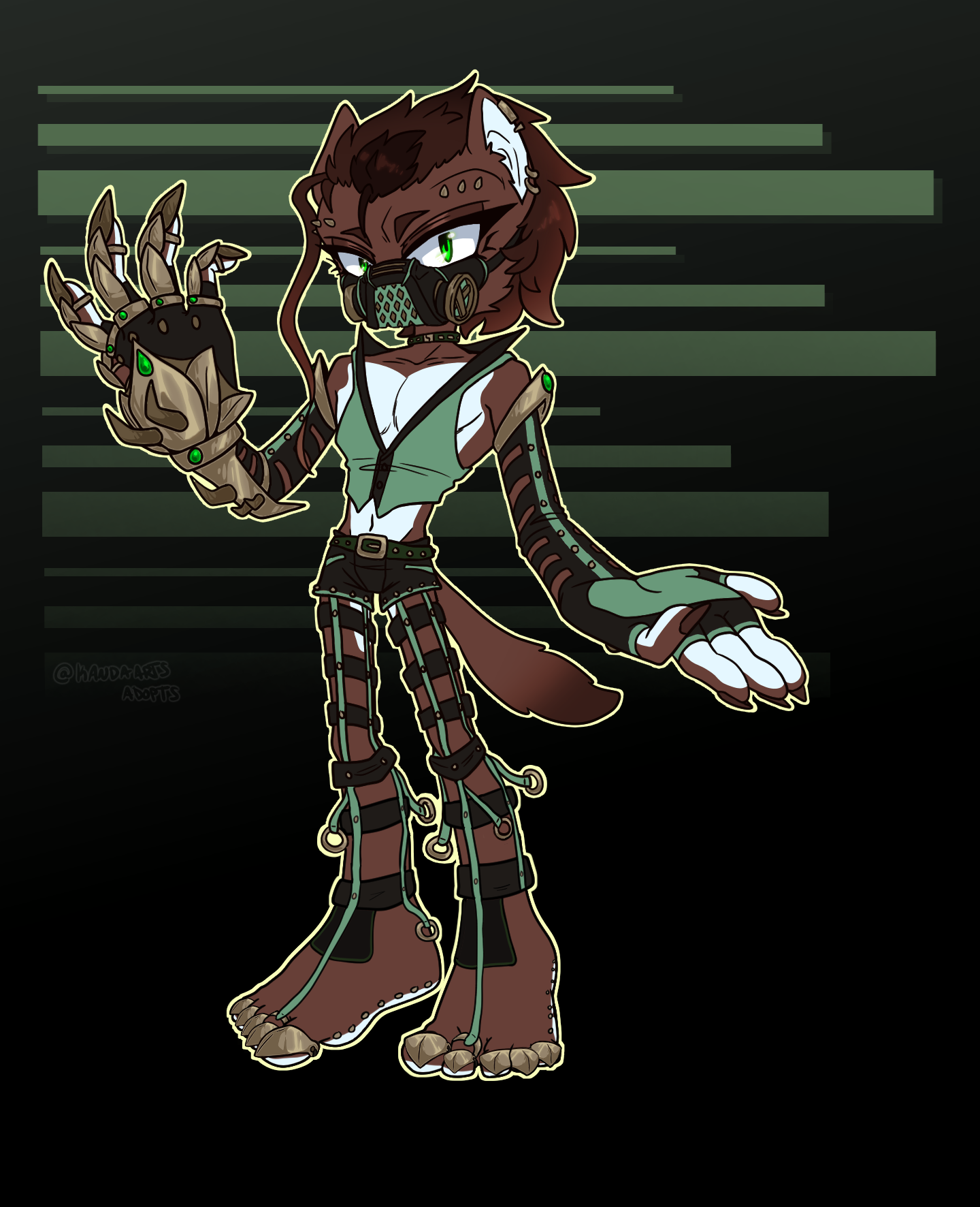 Gunnar the Stoat by MidnightMuser