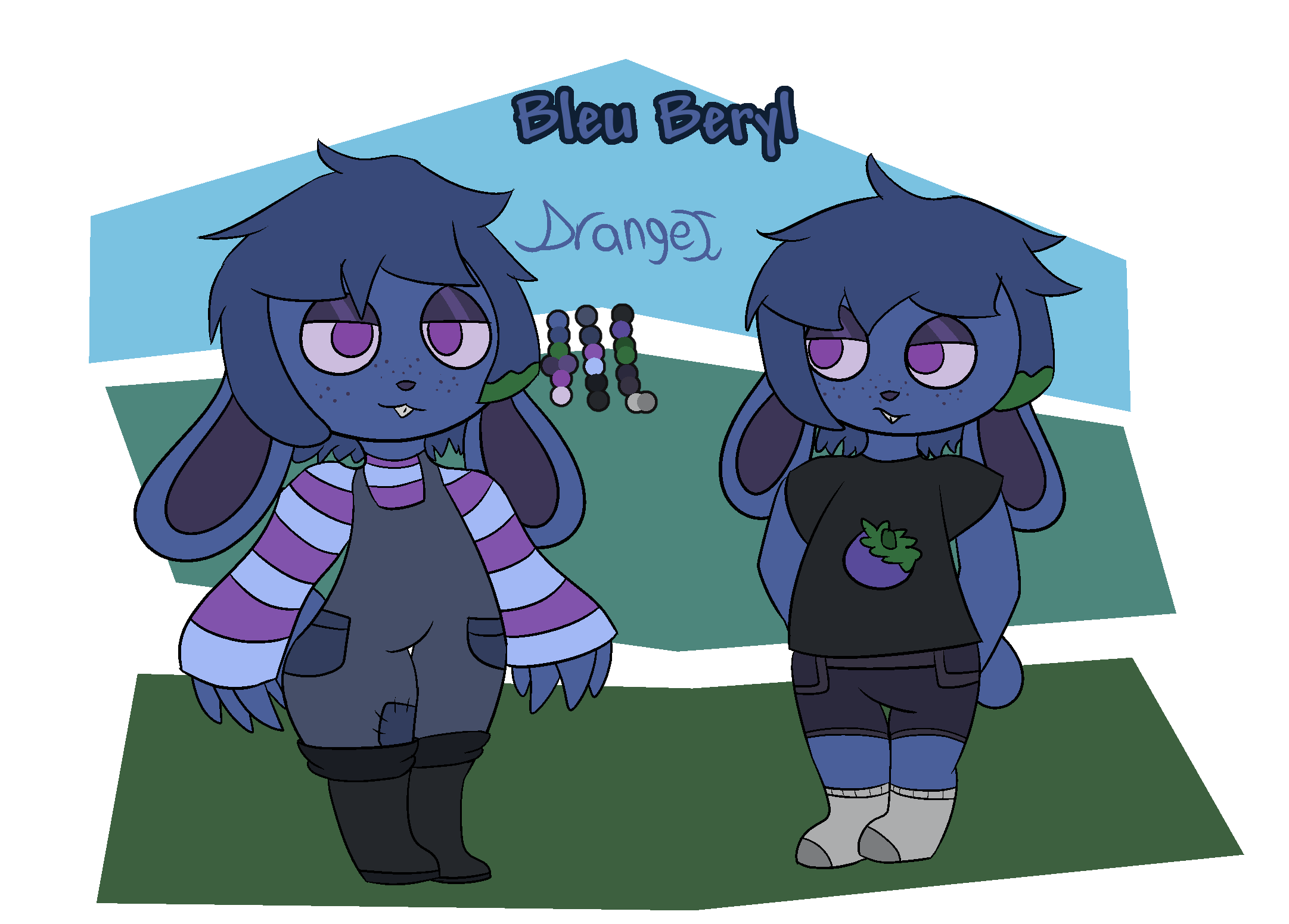 Blueberry bnuuy by DrangeI