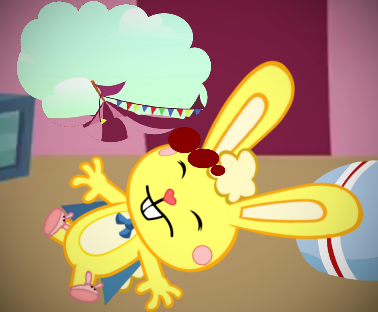 Daredevil Cuddles' Bad Dream by CuddlesMediaStudios