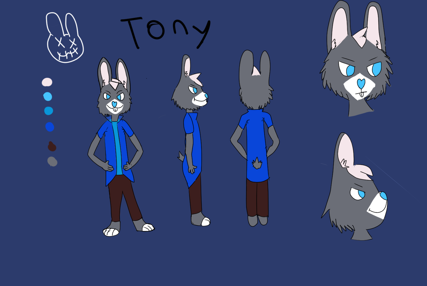 Tony (new OC) by Metalheadskunk