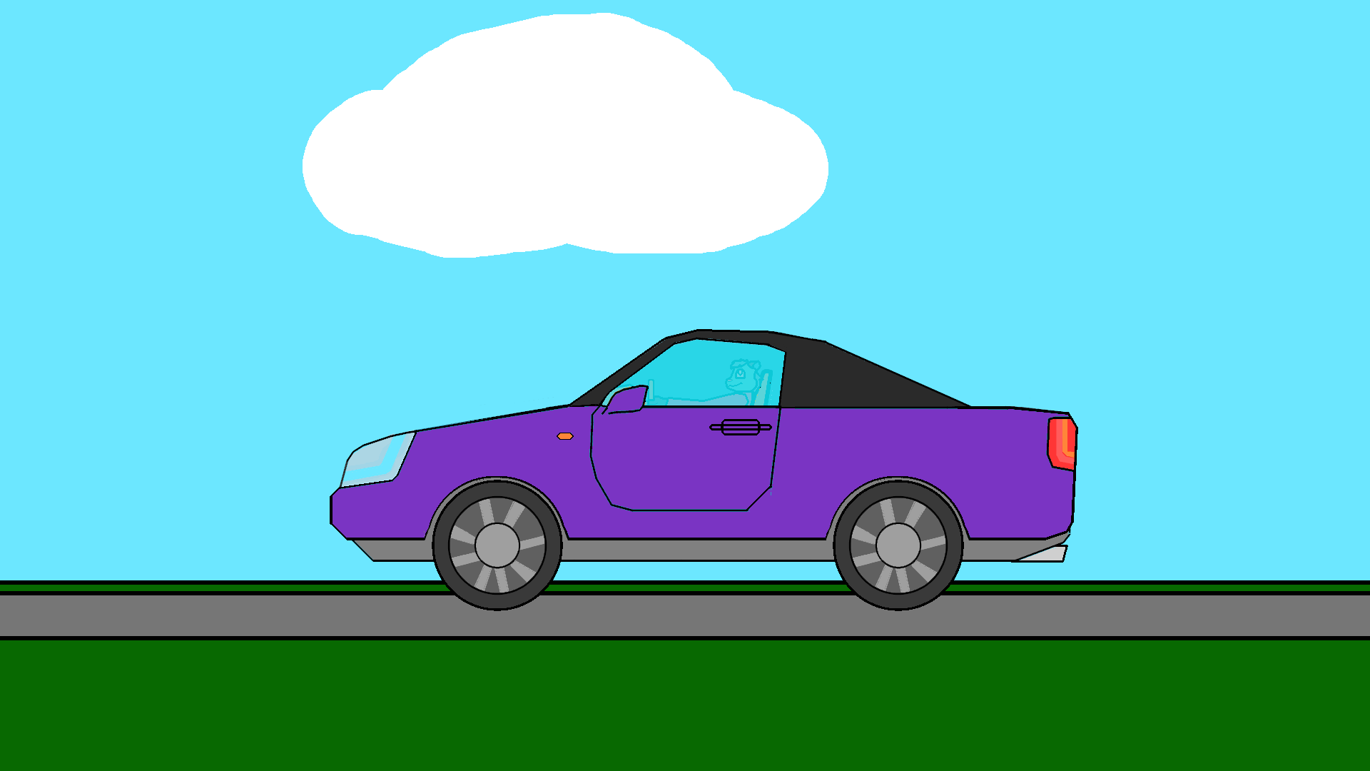 Tormi Driving his Estonian Hypercar by TerryTheBlueFox