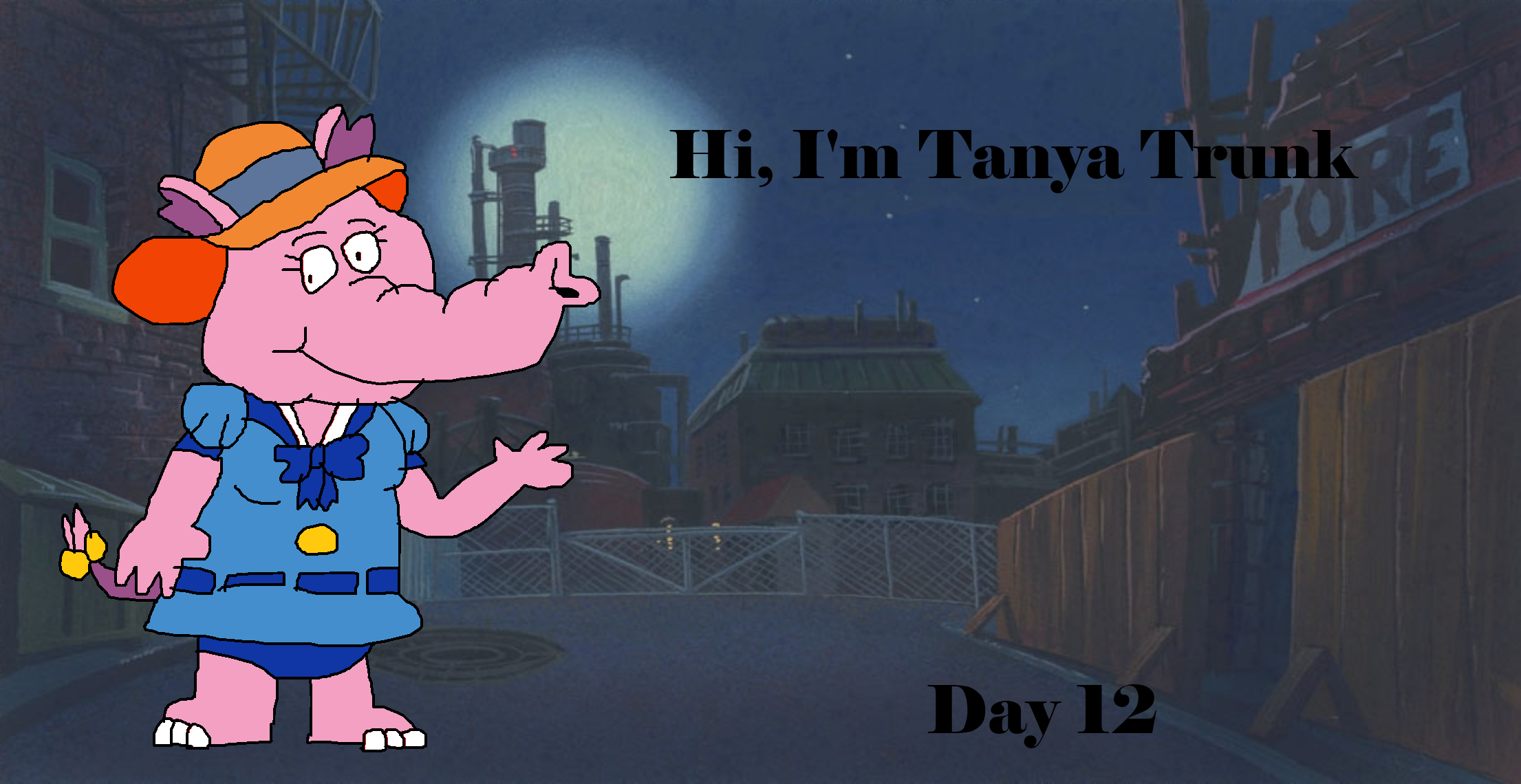 FurryCritters11 Day 12 - Tanya Trunk by FurryCritters11