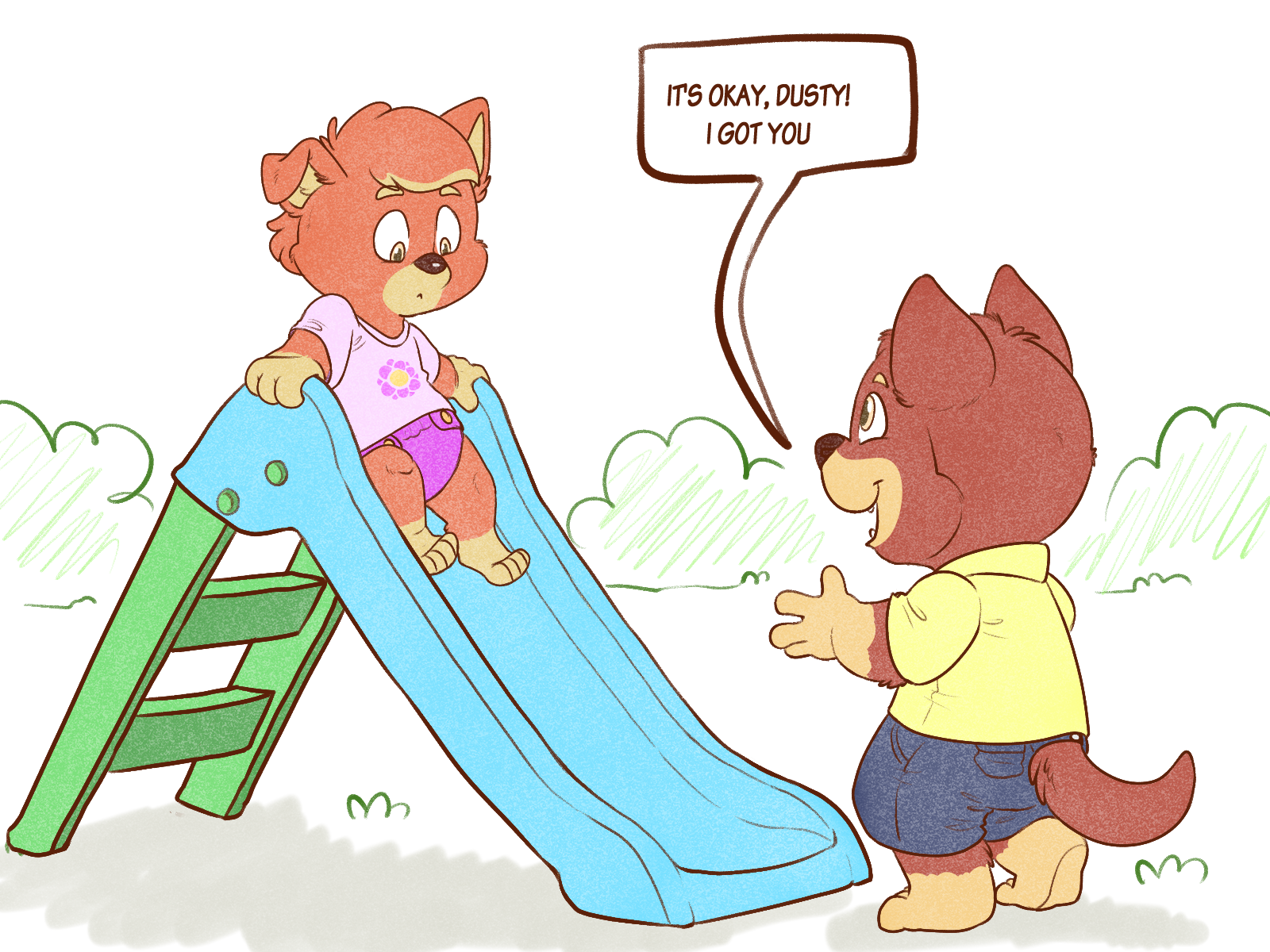 Rusty and Dusty by Toddlercaiden