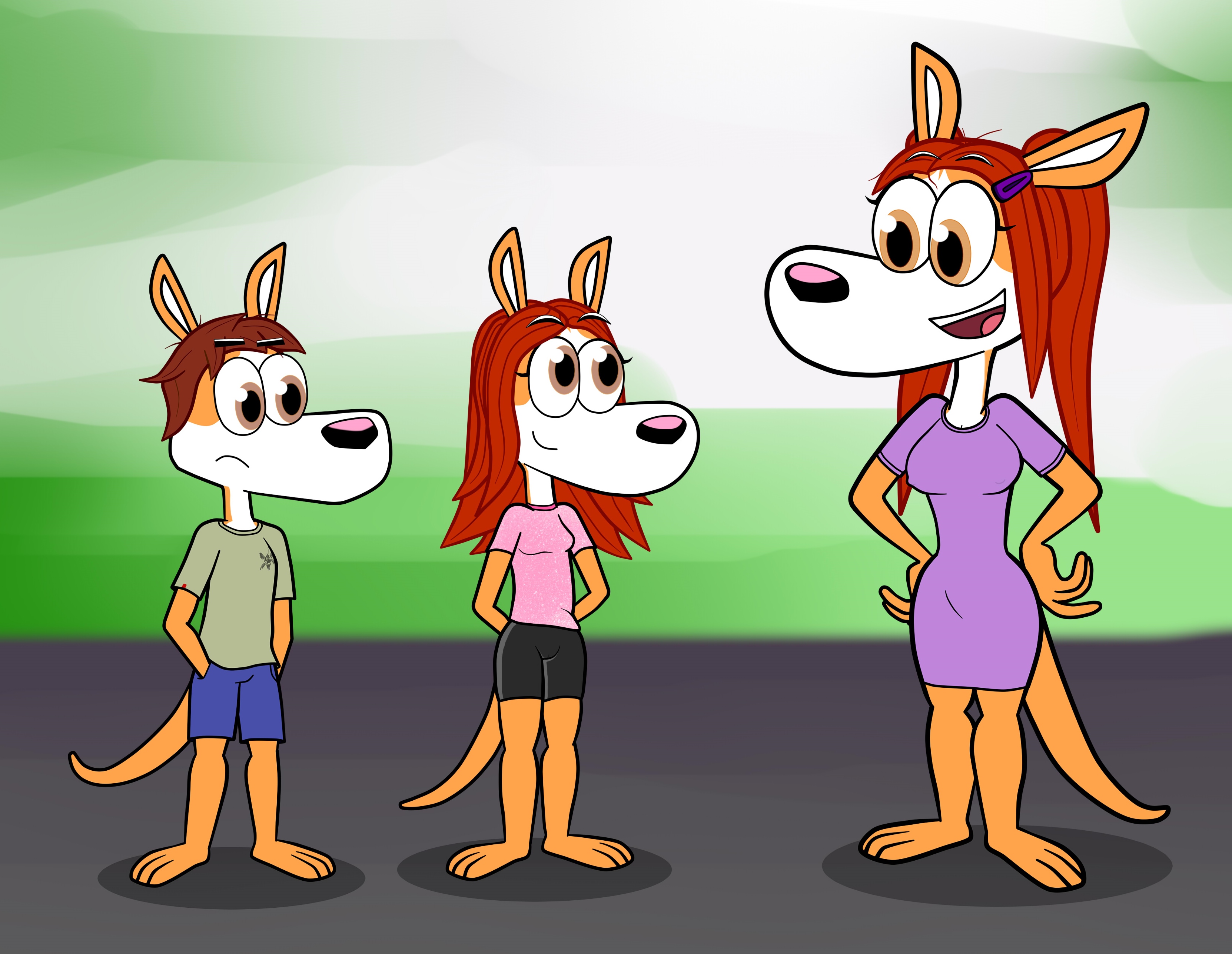Roo cousins (a little story I'm working on) by Tralalal