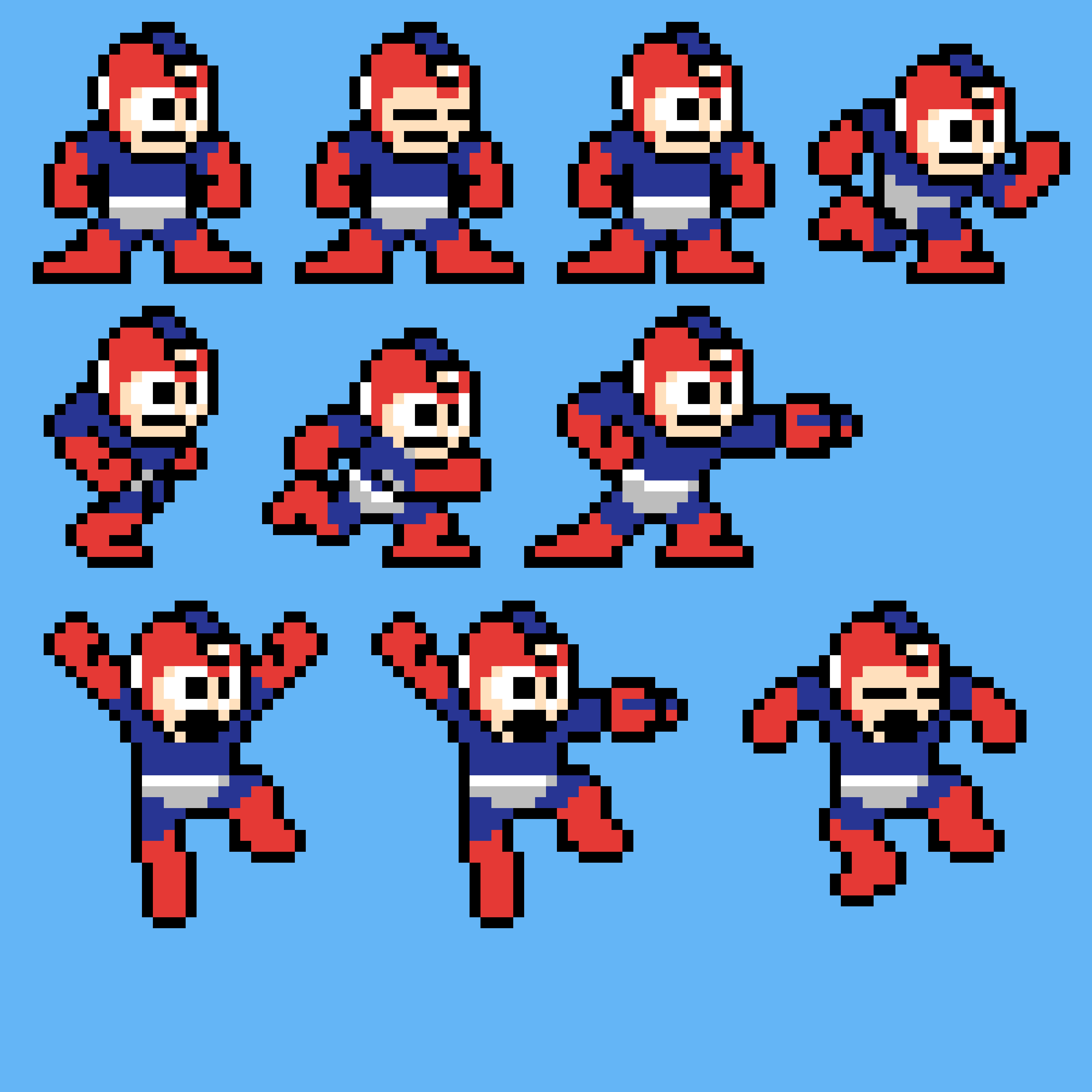 GamerMan Sprites by SomeCat01