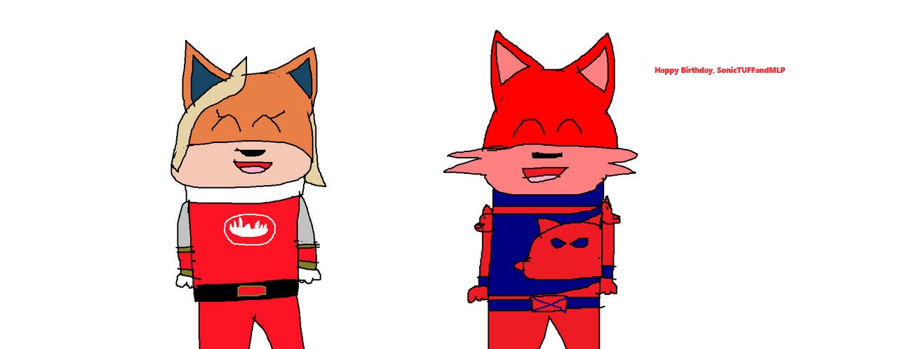 Red Ranger Wolves by jeremycrimson