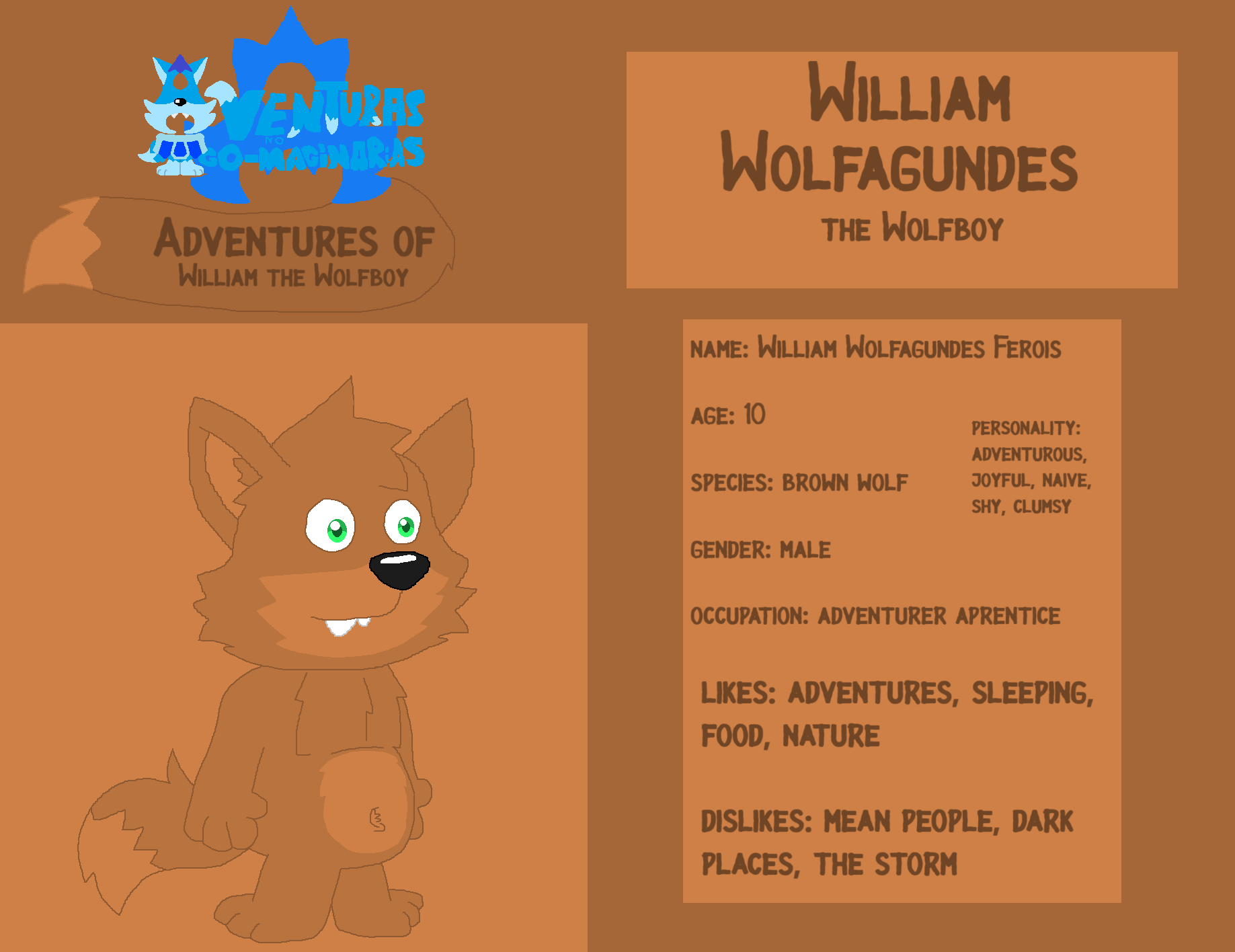 William Wolfagundes ref sheet by AnthonitecusWolff