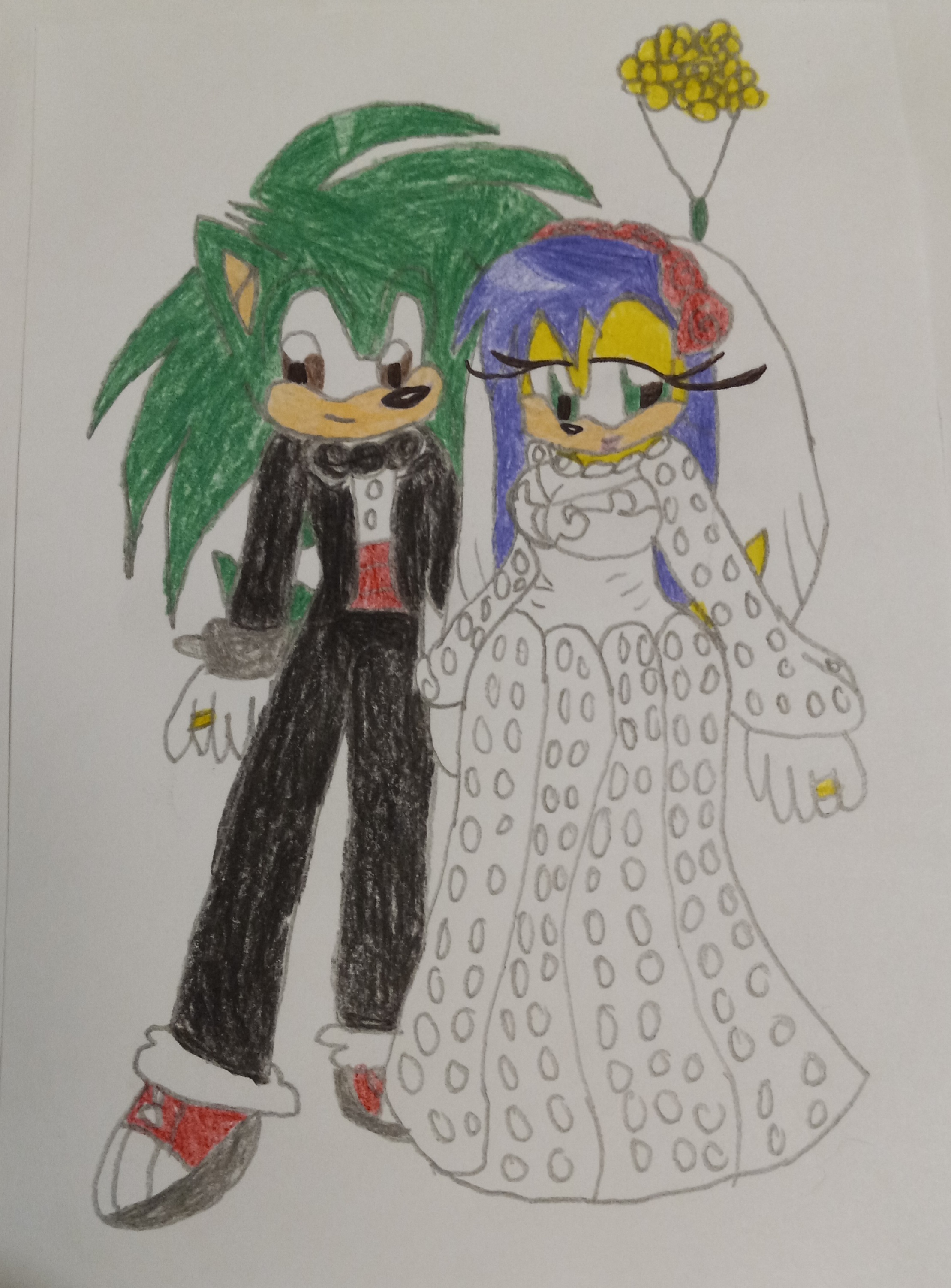 Manic and Mina Wedding by PrincessShannon