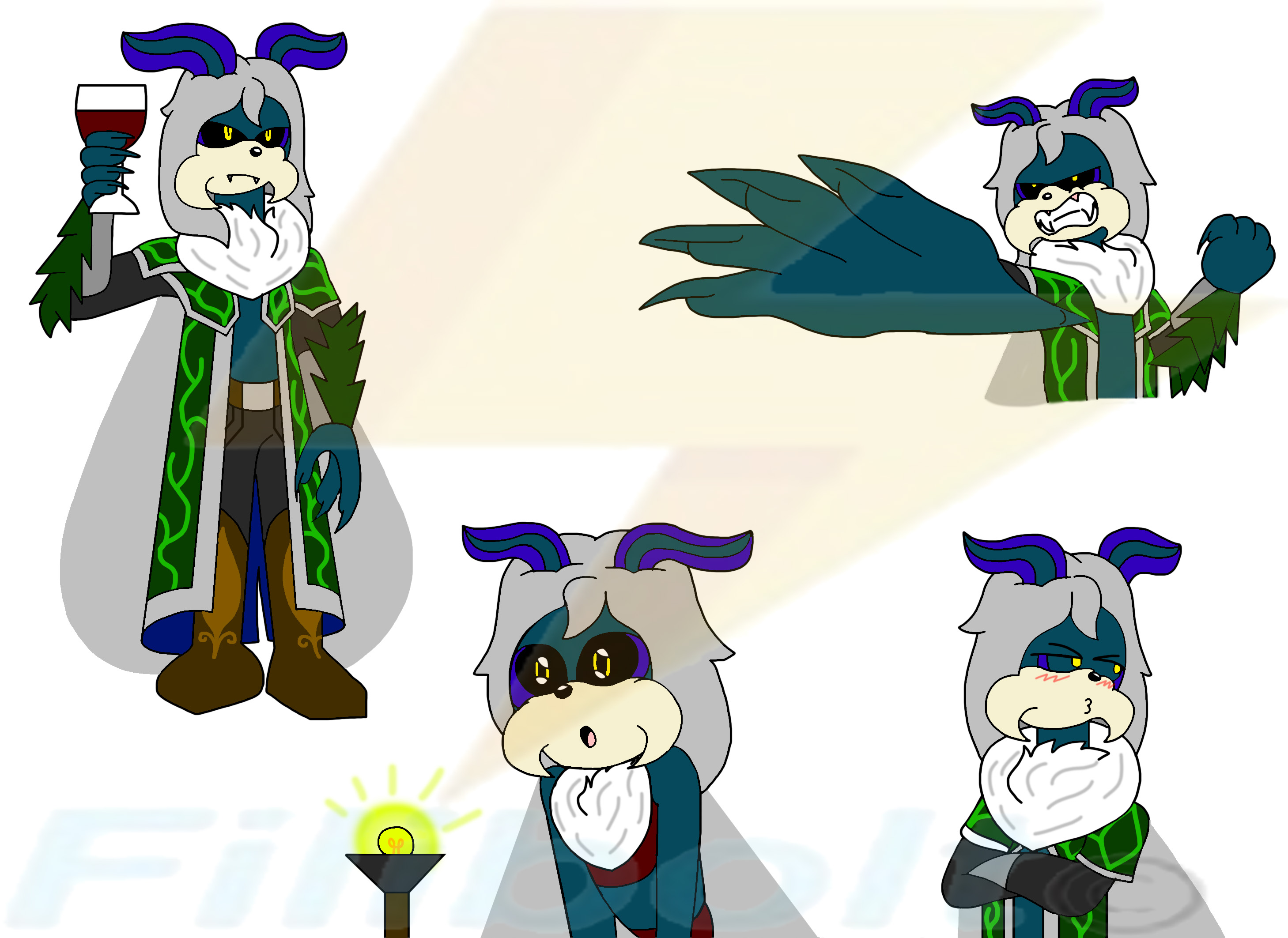 Trevor the Vampire Moth by Filibolt