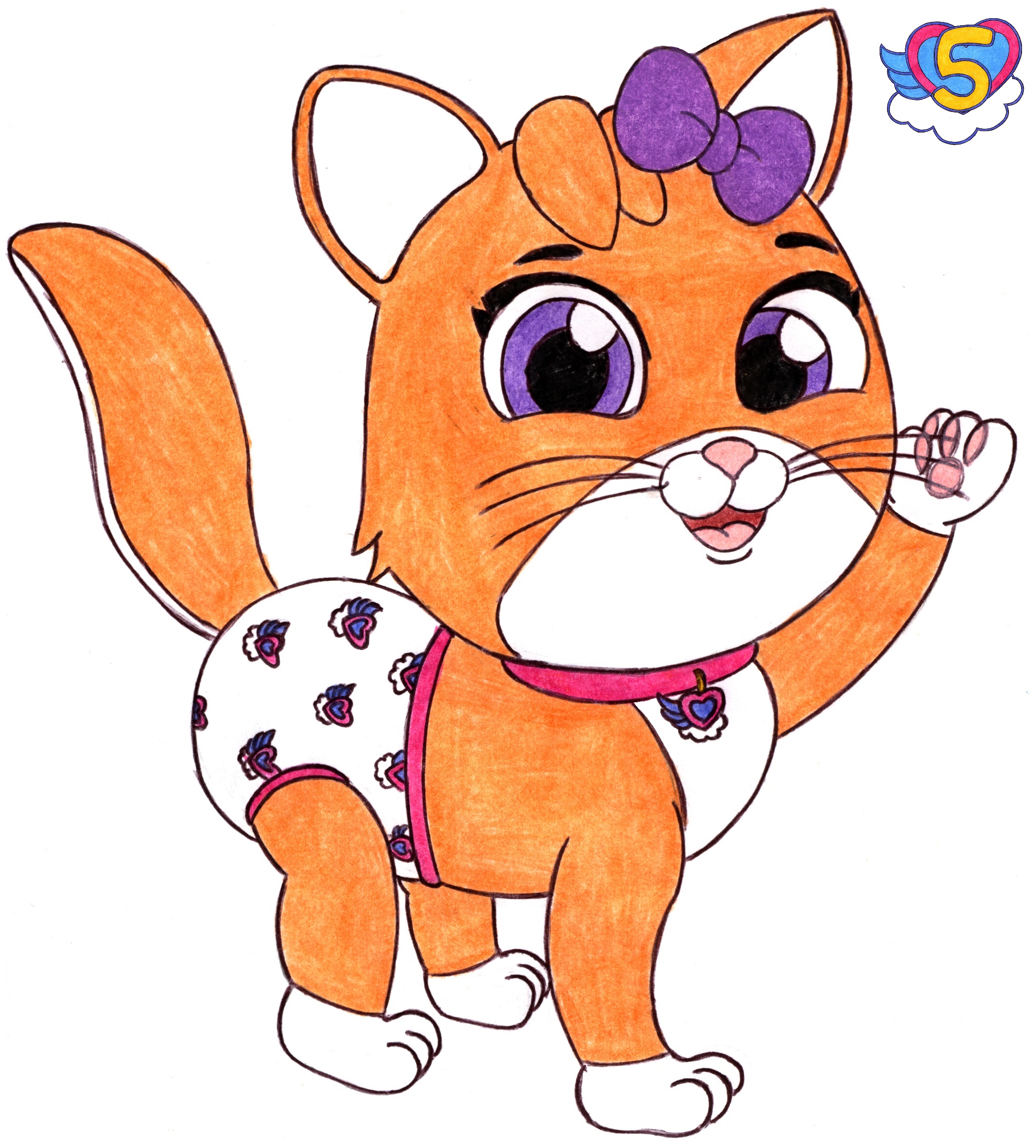 Mia The Kitten by BlazeHeartPanther